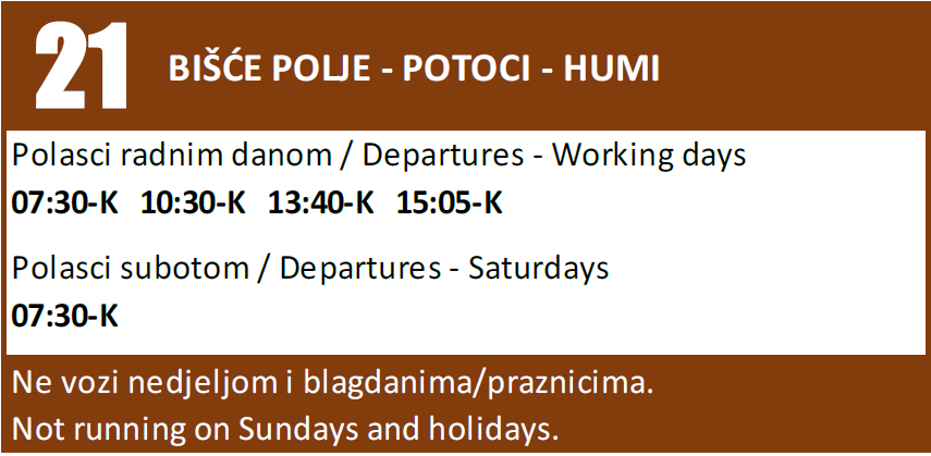 Vozni red – Mostar Bus